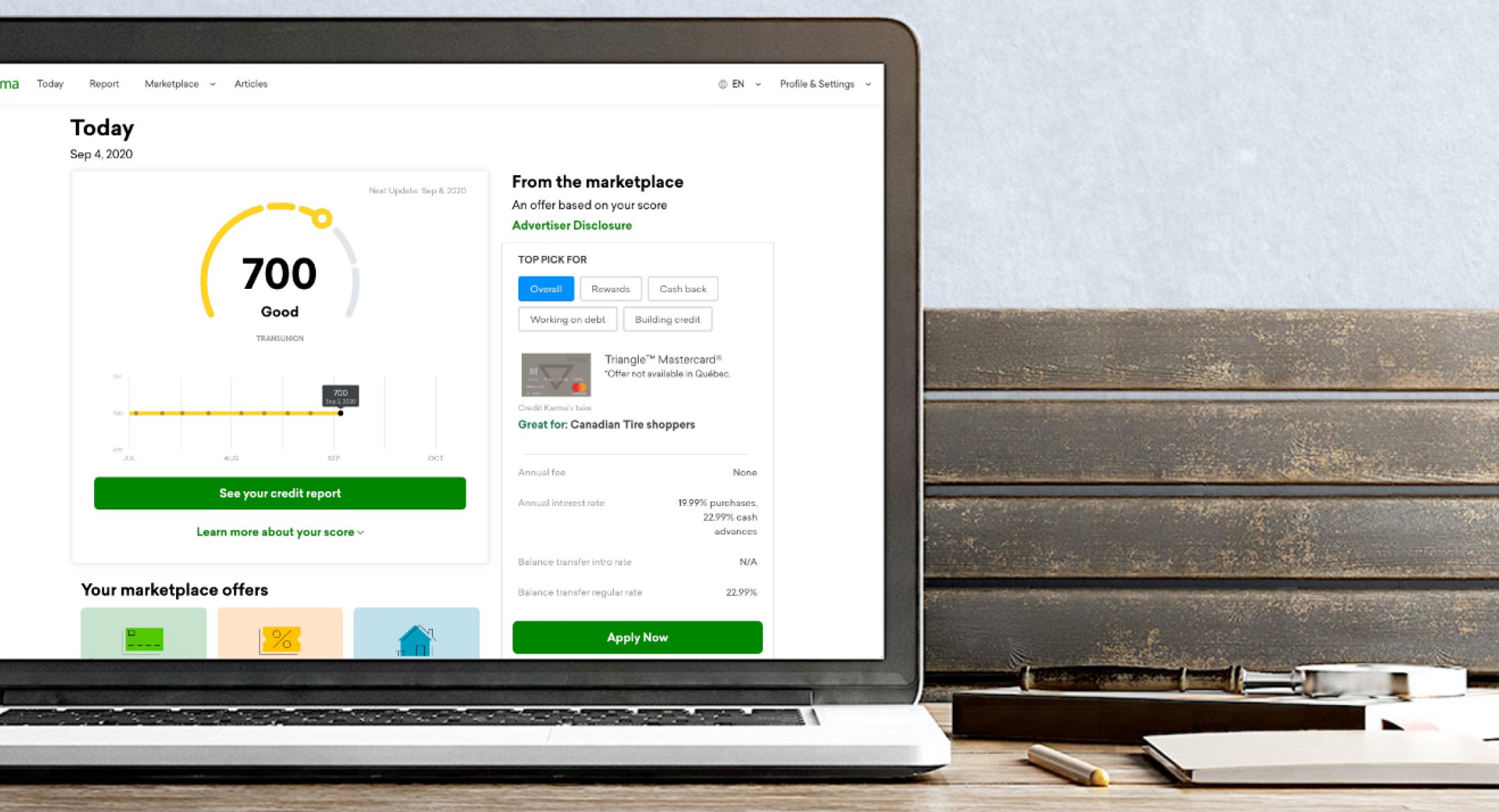 Credit Score & Credit Reports at Credit Karma™ Canada